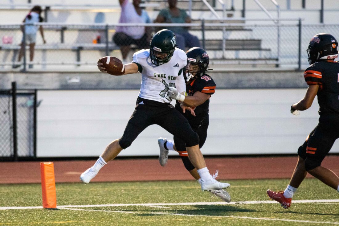 Free State football rolls, 49-21, to open season | News, Sports, Jobs ...